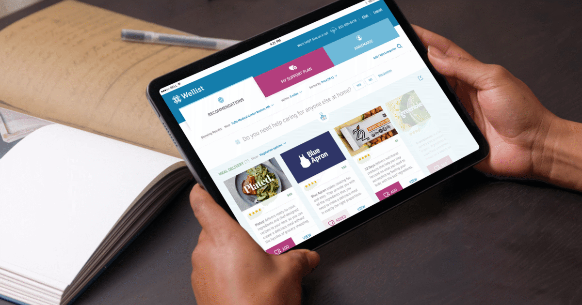 Wellist: Virtual Case Manager for Non-clinical Services | Delve