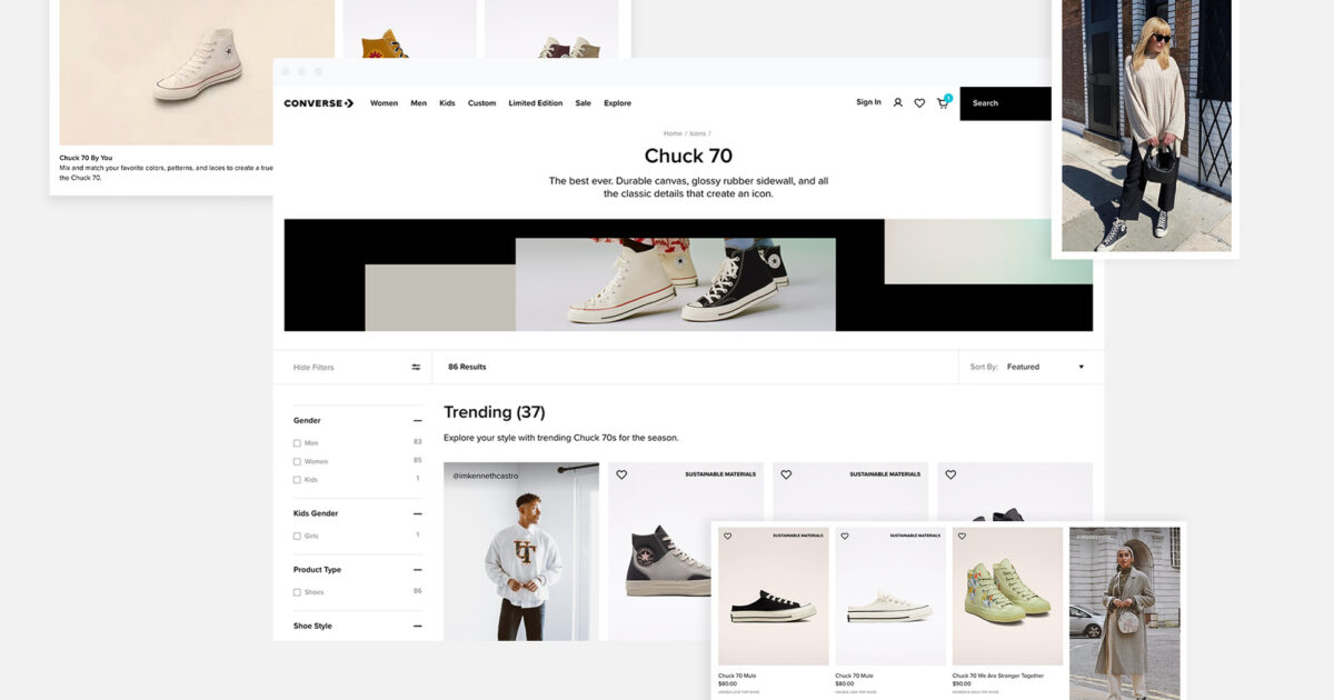 Converse: Elevating eCommerce with Delve's Seamless Solutions | Delve