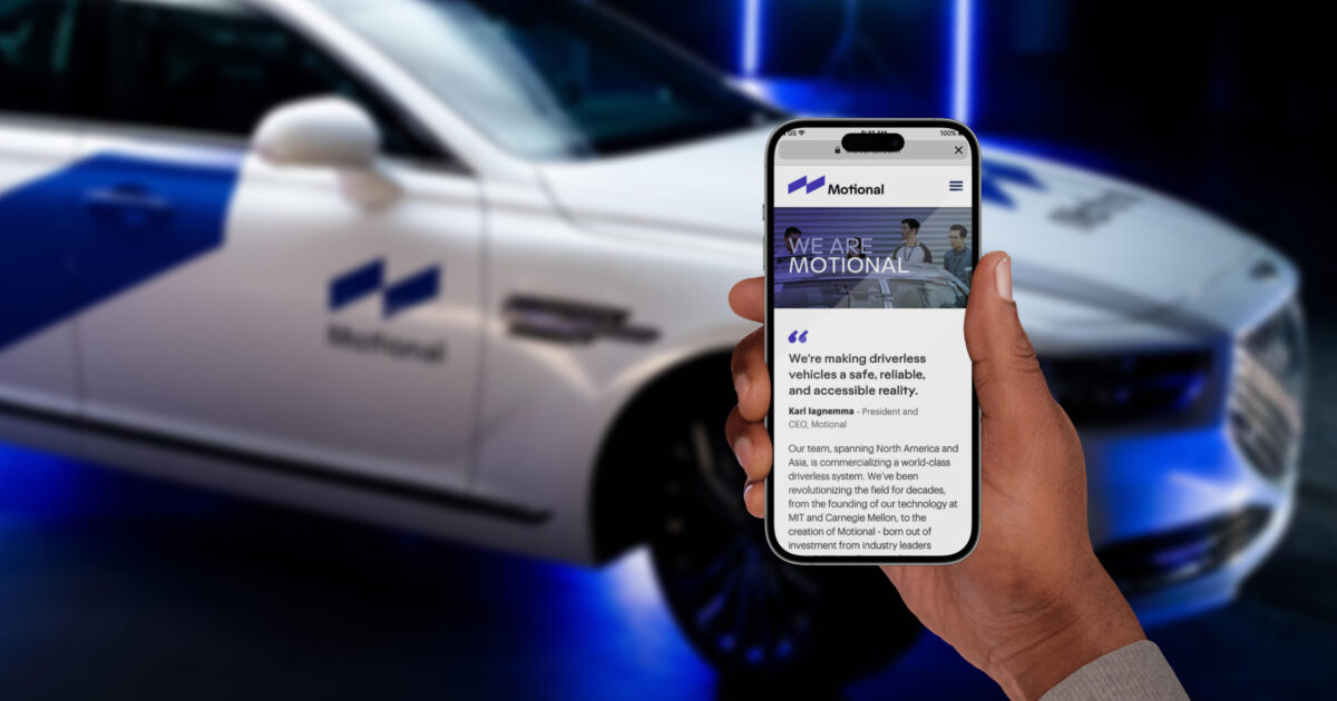 Motional: Brand Launch for an Autonomous-driving Joint Venture | Delve